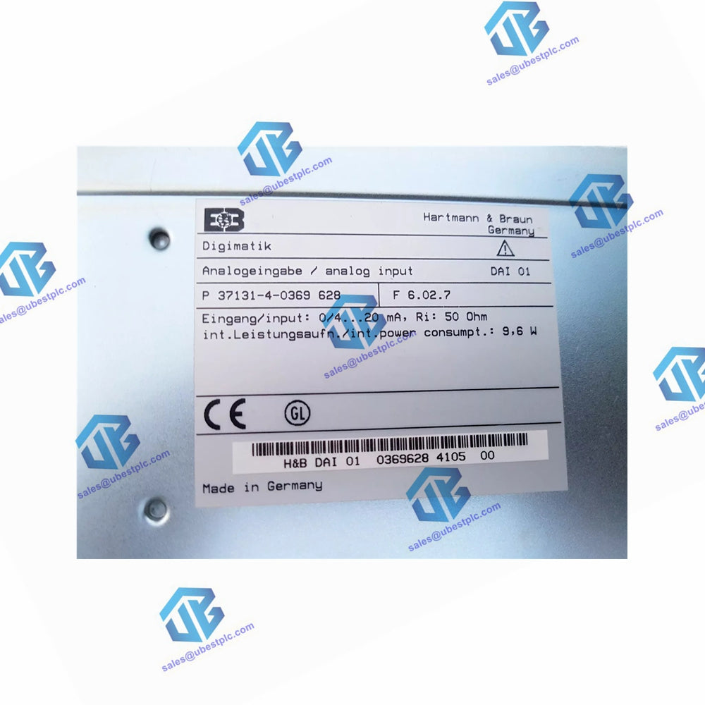 DAI 01 ABB - Analog Input Module – Ubest Automation Limited