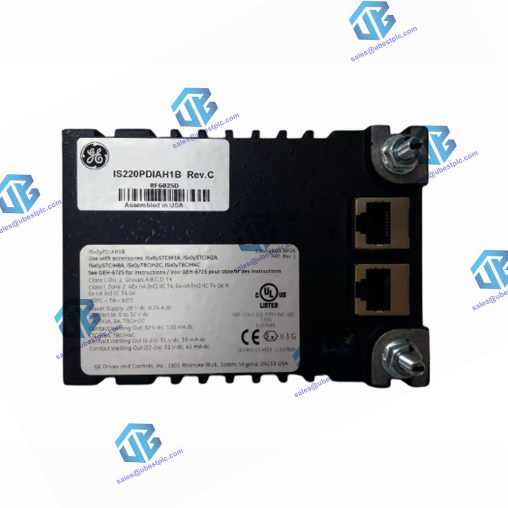 IS220PDIAH1A GE Mark VIe Discrete Contact Input Terminal Board – Ubest Automation Limited