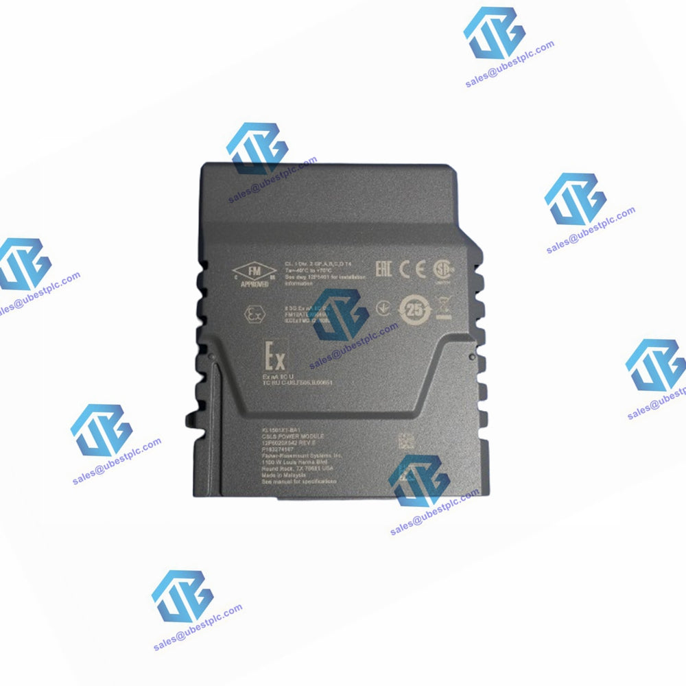KL1501X1-BA1 DeltaV Emerson CSLS Power Module – Ubest Automation Limited